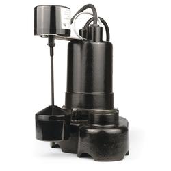 Barracuda 1/3 HP Cast Iron Sump Pump w/ Vertical Switch at Menards®
