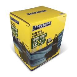 Barracuda 1/3 HP Cast Iron Sump Pump w/ Vertical Switch at Menards®