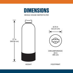 WaterBoss Whole House Water Filtration System at Menards®