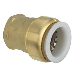 Watts® Aqualock™ 3/4" IPS Push to Connect x FIP Brass Adapter at Menards®