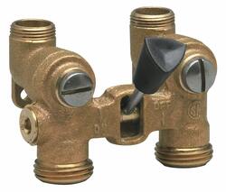 Watts 3/4" MGHT x 5/8" Compression or 1/2" Sweat 90° Brass Washing ...