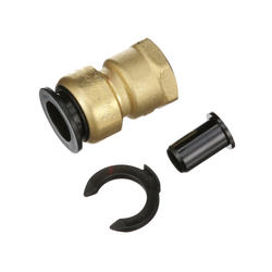 Watts® AquaLock™ 1/2" Push to Connect x FIP Lead-Free Brass Adapter at ...