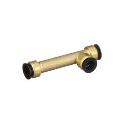Watts® AquaLock™ 3/4" Push to Connect Lead-Free Brass Slip Repair Tee ...