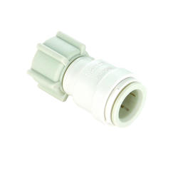 Watts® AquaLock™ 1/2" Push to Connect Plastic Toilet Supply Adapter at ...
