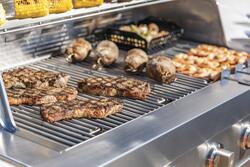 Char-Broil® Medallion Series™ Built-In Outdoor Kitchen 5-Burner Propane ...