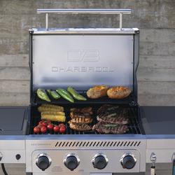 Char Broil® Performance Series 4-Burner Gas Grill with Side Burner at ...