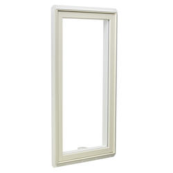 Crestline® Elite Pine Interior 30" x 42" White Aluminum Clad Pine ...
