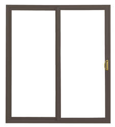 Crestline® Elite Premium Clad 60-5/16"W x 80"H Dark Bronze Exterior ...