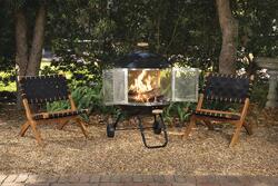 Backyard Creations® 28" Portable Steel Fire Pit at Menards®