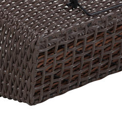 20.5"W Resin-Wicker Deck Rail Planter at Menards®