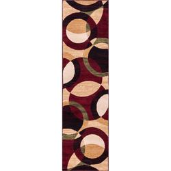 Well Woven Dulcet Bingo Red 24" x 7'3" Area Rug at Menards®