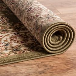 Well Woven Barclay Sarouk Green 27" x 7'3" Area Rug at Menards®