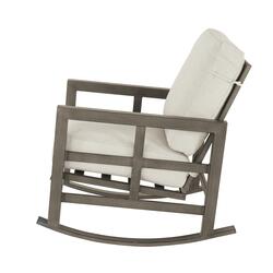 Backyard Creations® Berkley Bay Brown Deep Seating Rocking Patio Chair ...