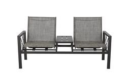 Backyard Creations® Steel Sling Stationary Rocking Loveseat at Menards®