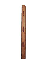 West Virginia Split Rail 3-Hole CedarTone Treated End Post at Menards®