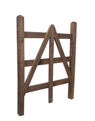 West Virginia Split Rail 4' 6"H x 3' 6"W CedarTone 3-Rail Gate at Menards®