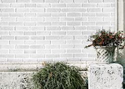 Stone Master® White Retro Brick Manufactured Stone Veneer Siding (4.09 ...