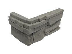 Stone Master® Graphite Roma Manufactured Stone Veneer Corners (2.95 lin ...
