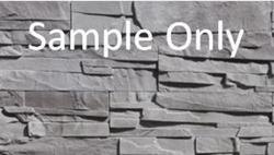 Stone Master® Graphite Manufactured Stone Veneer Siding Sample - About ...