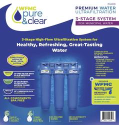 WFMC Pure & Clear 10X2.5 Whole House Cartridge Triple Water Filter ...