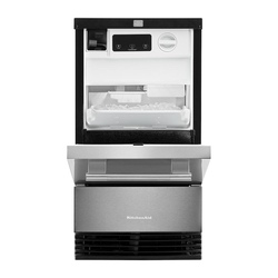 KitchenAid® 18" PrintShield™ Stainless Finish Built-In Automatic Ice ...