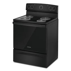 Amana® 30" 4.8 cu.ft. Black Electric Range at Menards®