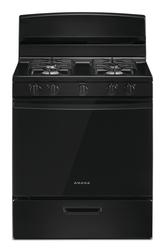 Amana® 30" 5.0 cu.ft. Black Gas Range at Menards®