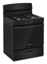 Amana® 30" 5.0 cu.ft. Black Gas Range at Menards®