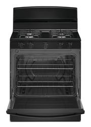 Amana® 30" 5.0 cu.ft. Black Gas Range at Menards®