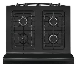 Amana® 30" 5.0 cu.ft. Black Gas Range at Menards®