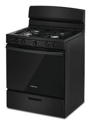 Amana® 30" 5.0 cu.ft. Black Gas Range at Menards®