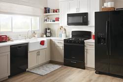 Amana® 30" 5.0 cu.ft. Black Gas Range at Menards®