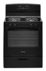 Amana® 30" 5.1 cu. ft. Black Gas Range at Menards®