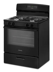 Amana® 30" 5.1 cu. ft. Black Gas Range at Menards®