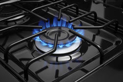 Amana® 30" 5.1 cu. ft. Black Gas Range at Menards®