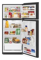 Amana® 16.4 cu.ft. Black Top-Freezer Refrigerator at Menards®
