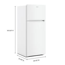 Amana® 16.4 cu.ft. White Top-Freezer Refrigerator at Menards®