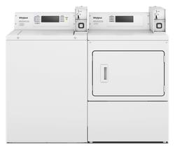 Whirlpool® 7.4 cu. ft. White Factory Installed Coin Drop & Coin Box ...