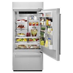 KitchenAid® 20.9 cu. ft. Stainless Steel Bottom-Freezer Counter Depth ...