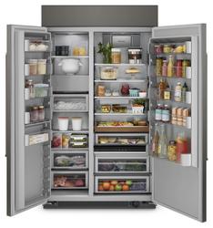 KitchenAid® 30 cu. ft. Panel Ready Side-by-Side Refrigerator at Menards®