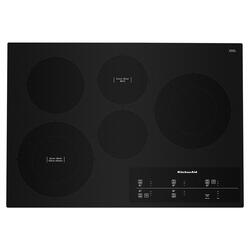 KitchenAid® 30" Black Electric Cooktop (Smooth Top) at Menards®