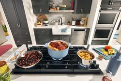 KitchenAid® 30" Black Gas-on-Glass Cooktop at Menards®