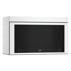 KitchenAid® 1.1 cu.ft. White Multifunction Over-the-Range Microwave ...