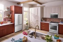 KitchenAid® 20 cu. ft. Print Resist Black Stainless French Door ...