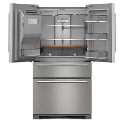 KitchenAid® 26.2 cu.ft. Printshield Stainless Steel French Door ...
