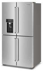 KitchenAid®19.2 cu ft Fingerprint Resistant Stainless Steel 4-Door ...