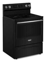 Maytag® 30" 5.3 cu.ft. Black Electric Range with Convection and Air Fry ...