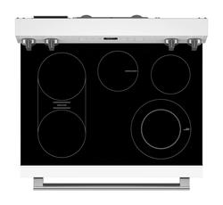Maytag® 30" 5.3 cu.ft. White Electric Range with Convection and Air Fry ...