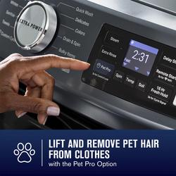 Maytag® 5.0 cu. ft. White Smart Pet Pro Front-Load Washer at Menards®