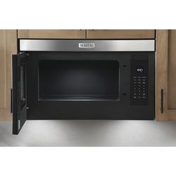 Maytag® 1.1 cu.ft. White Over-the-Range Flush Mount Built-In Microwave ...